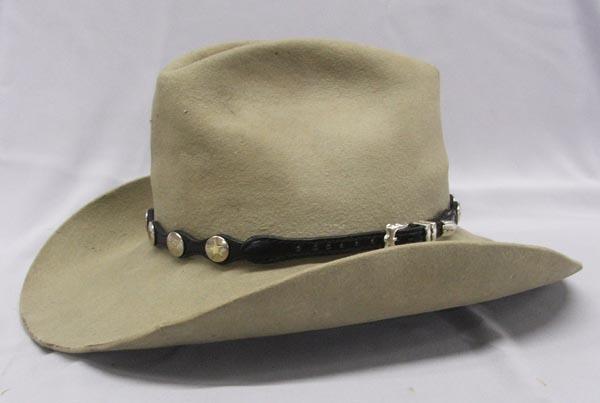 Vintage Stetson Cowboy Hat Texas Star Hat Band