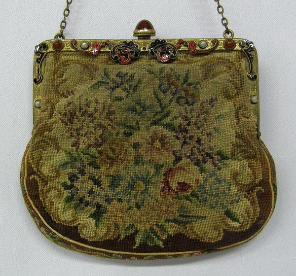 Antique Brocade Evening Purse