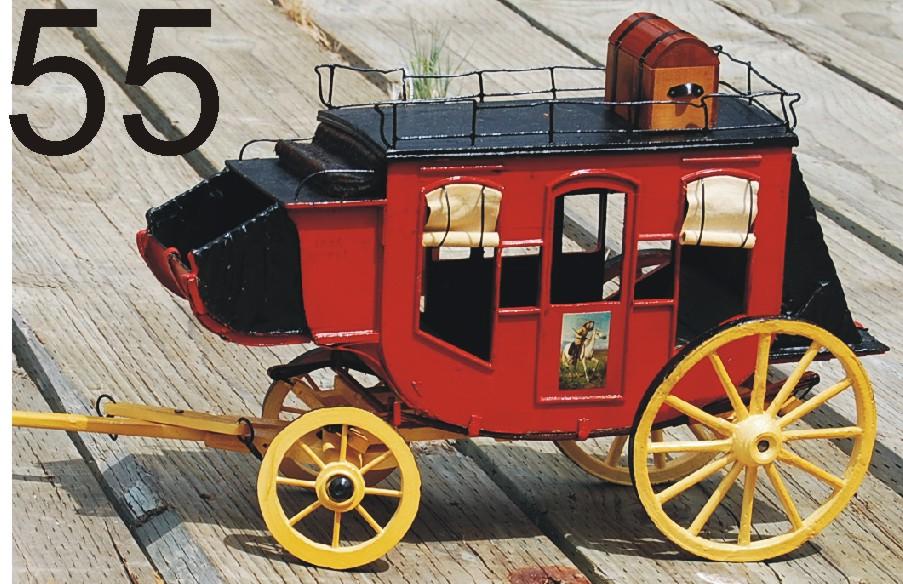 miniature model stage coach