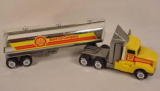 Shell Oil Company Toy Semi Truck And Trailer