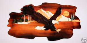 "FLYING EAGLE" - WOOD CARVING - QUALITY
