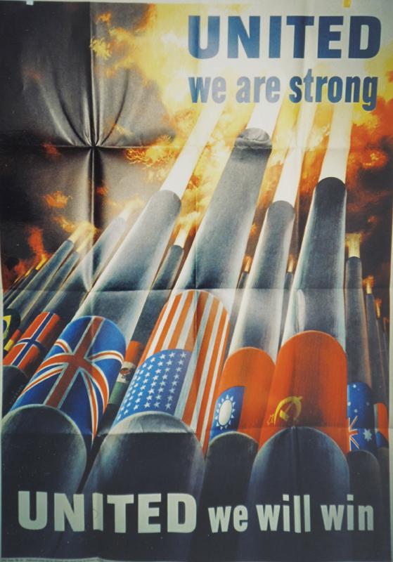 1943 - World War II War Bond, Allied Support Posters (2)