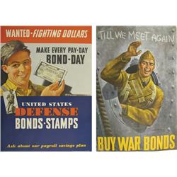 1942 - World War II War Bonds Posters