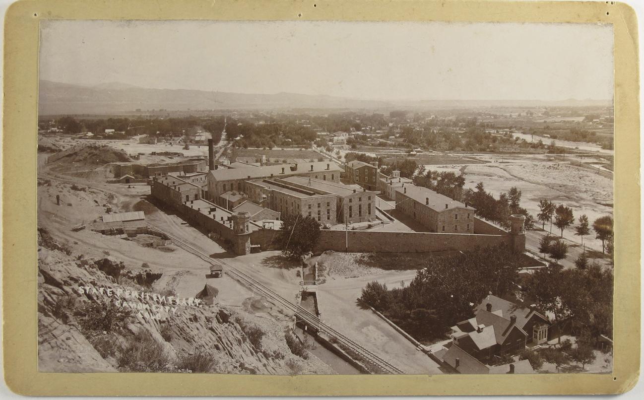 Canon City,CO - Fremont County - c1885 - Prison and Canon City Vista ...