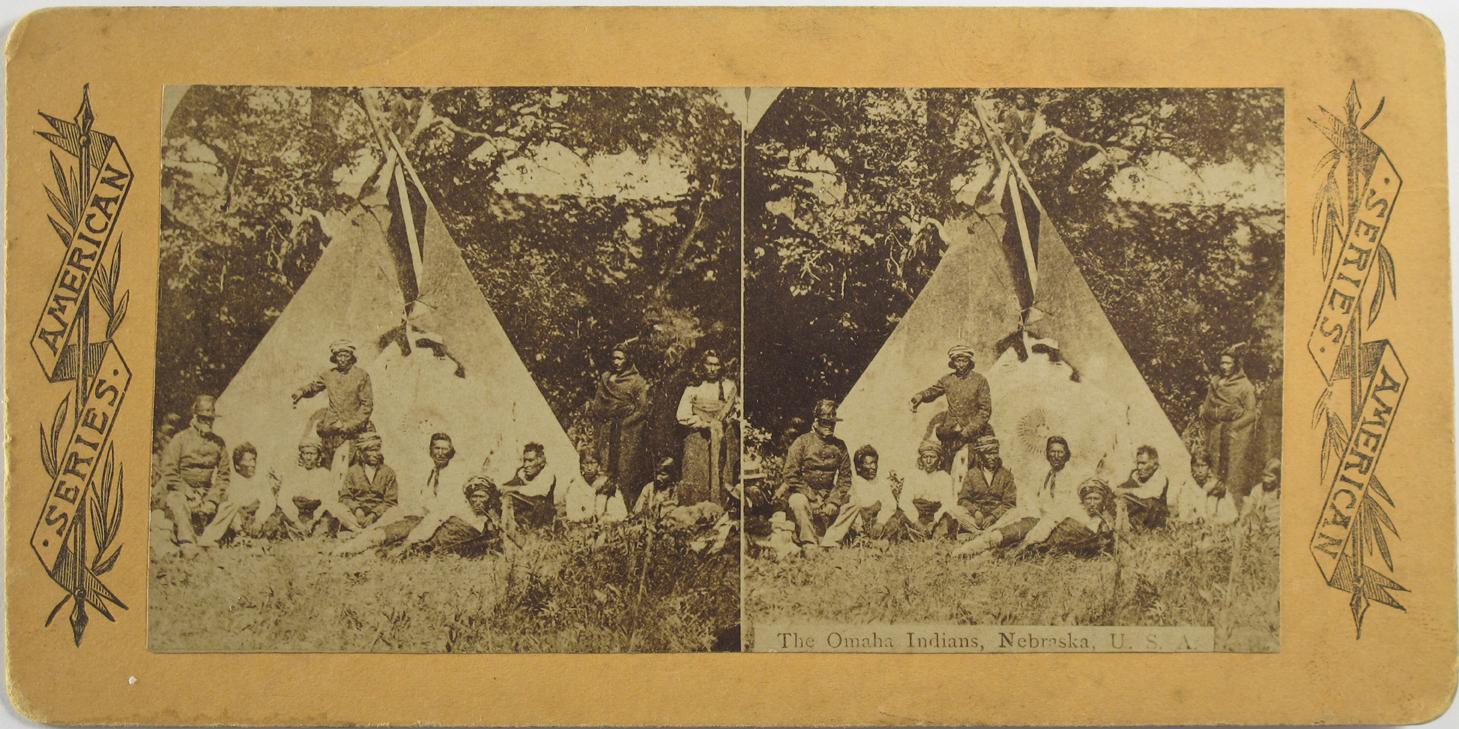 Omaha Indian Reservation,NE - Thurston County - c1870s - Indians ...