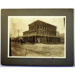 Carson City,NV - Ormsby County - c1900 - Stage and Hotel, Briggs House ...