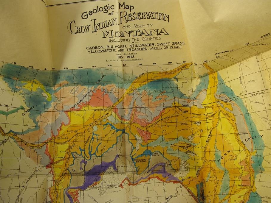 Big Horn, Yellow Stone,MT - 1921 - Crow Indian Reservation and Vicinity ...