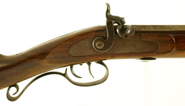 Vintage J&S Hawken percussion half stock Plains