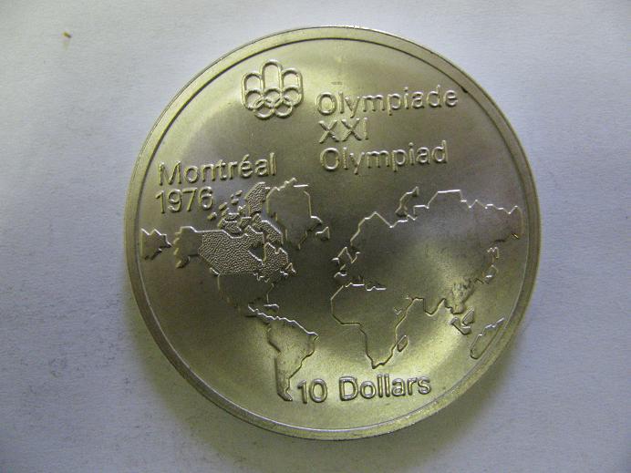 1976 10 Dollar Olympic Token