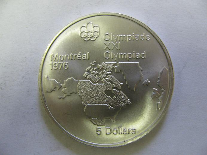 1976 5 Dollar Olympic Token
