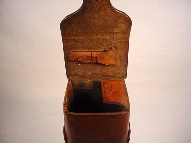 WW1 US WARNER AND SWAZEY SNIPER SCOPE CASE - LEATH