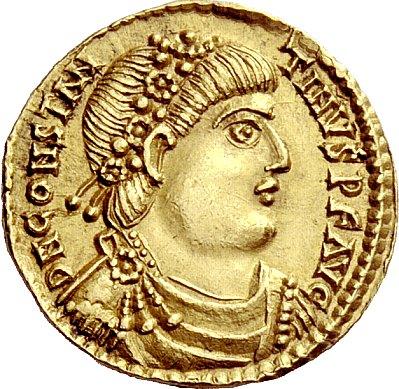 Roman Emp. Constantine III. Solidus 408-411, AV 4.46g.