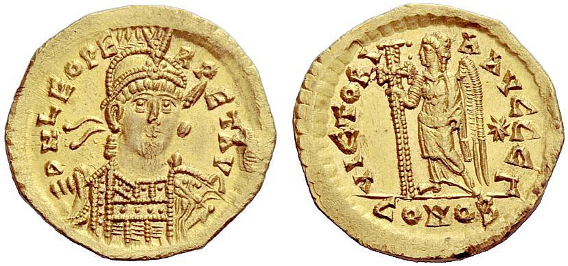 Roman Emp. Marcian. Solidus ca. 462 or 466, AV 4.50g.