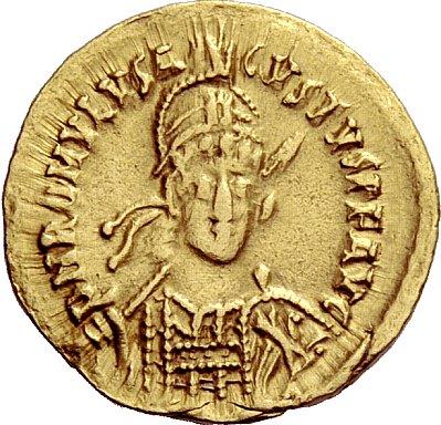Roman Emp. Romulus Augustus. Solidus 475-476, AV 4.41g.