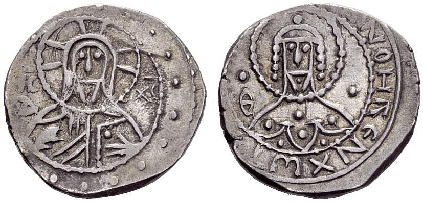 Byzantine Emp. Manuel II Palaeologus. Half stavraton ca. 1043-1425, AR ...