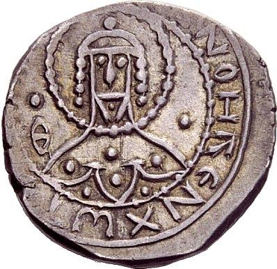 Byzantine Emp. Manuel II Palaeologus. Half stavraton ca. 1043-1425, AR ...