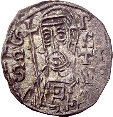 Italy. Roma. Giovanni VIII. Denaro, AR 0.92g.