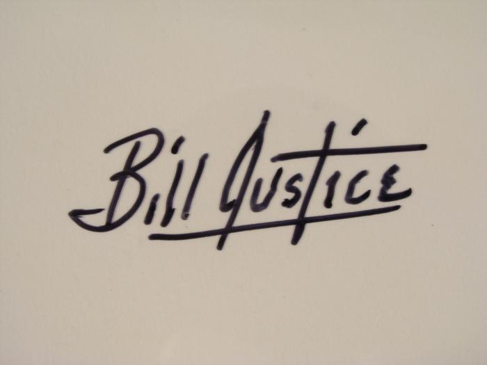 Disney Mickey Mouse LTD ED Sericel -Bill Justice Signed