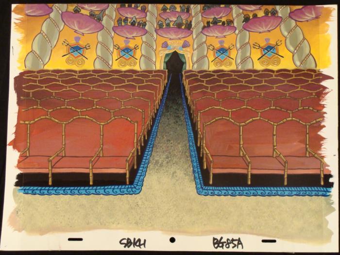 Production Background Original Theatre Art SpongeBob