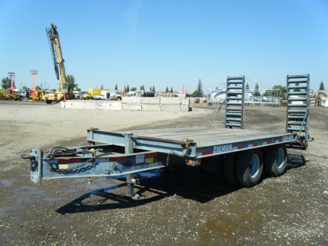 2000 Zieman 1381-SPL 16' T/A Equipment Trailer