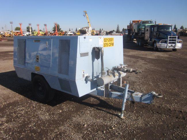 Sullair 375 DPQ Towable Air Compressor