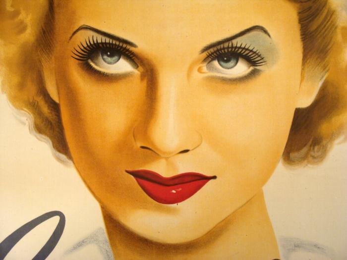 Genevieve Guitry Original Vintage Movie Poster 1930
