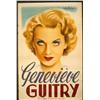 Genevieve Guitry Original Vintage Movie Poster 1930