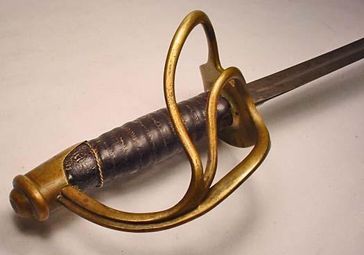 1864 CIVIL WAR ERA CAVALRY SWORD W/ SCABBARD - Mar