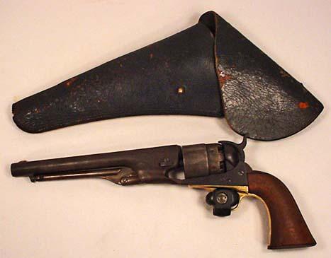 RARE CIVIL WAR ERA 1850 COLT REVOLVER - Marked on