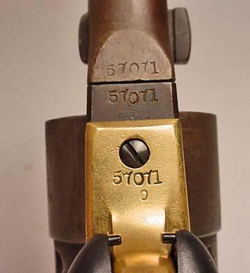 RARE CIVIL WAR ERA 1850 COLT REVOLVER - Marked on