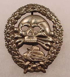 RARE WW2 GERMAN NAZI CONDOR LEGION TANK ASSAULT BA