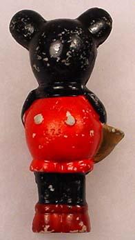 VINTAGE DISNEY PIE EYED MICKEY MOUSE BISQUE FIGURI