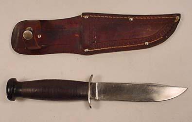 VINTAGE CASE HUNTING KNIFE W/ SHEATH - Approx. 9.2