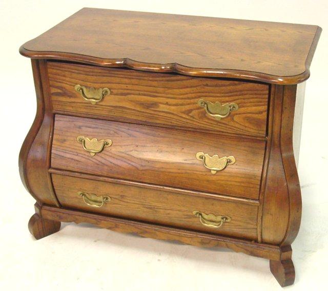 Oak bombay bachelors chest made by Baker