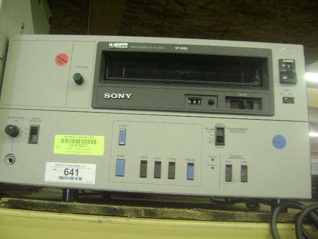 SONY UMATIC VCR VP-5000