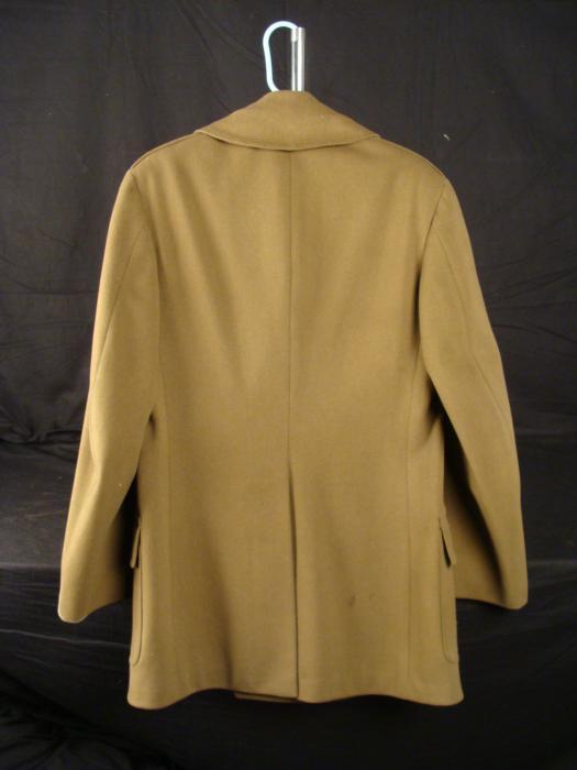 WWII US AAF PILOT-OFFICER 2ND LT DOESKIN WOOL OVERCOAT