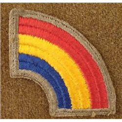US WWII Rainbow Division Unit Patch 42nd Infantry