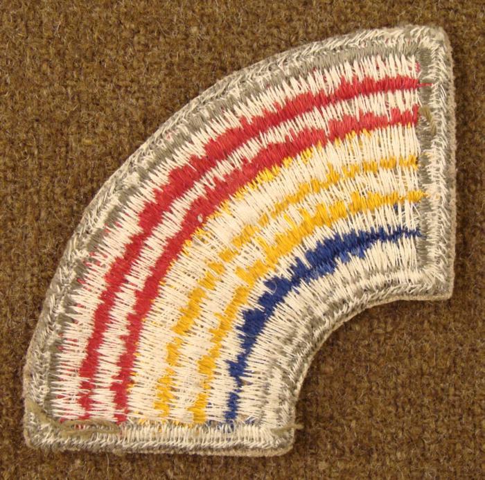 US WWII Rainbow Division Unit Patch 42nd Infantry