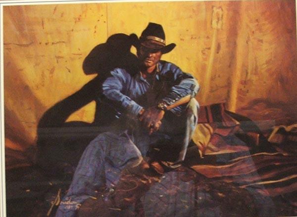 Signed Gordon Snidow Framed Poster