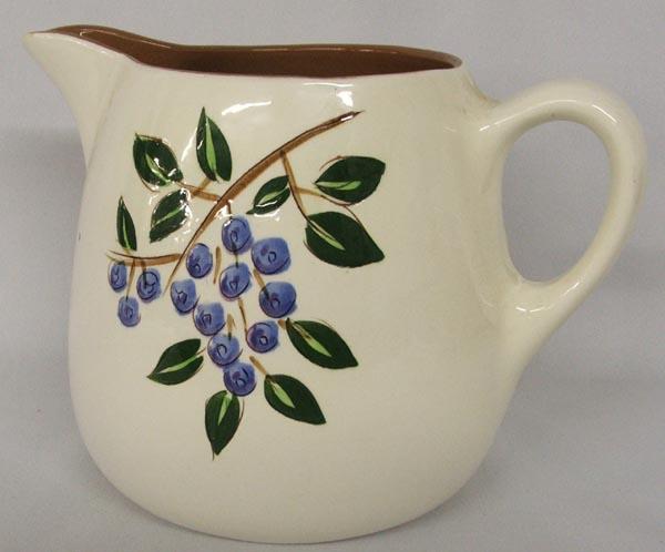 Vintage Stangl Blueberry Pitcher