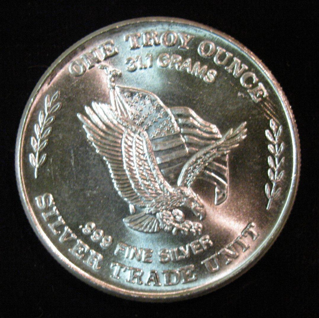 10. Historic .999 Fine Silver Rounds minted from U.S. Strategic ...