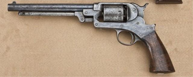 Starr single-action .44 percussion Civil War issue revolver. Blue ...