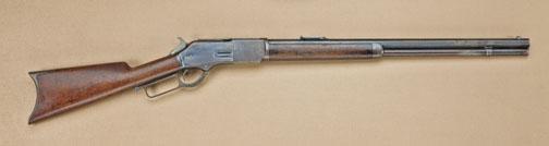 Important Western Historical 1876 Winchester rifle .45-75 caliber, 24 ...