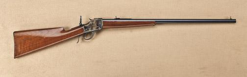 Winchester high wall rifle in scarce .22 WCF caliber, 26” round barrel ...