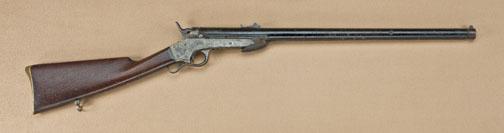 : Sharps & Hankins .52 caliber rimfire, Naval Carbine, leather-covered ...