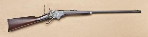 Spencer .46 rimfire caliber sporting rifle, period or factory Nimschke ...