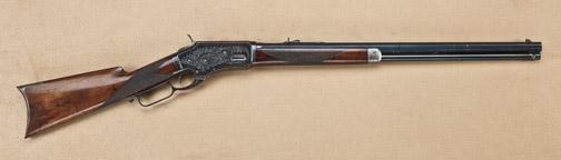 Whitney Kennedy .44-40 caliber lever-action rifle, 24” octagon barrel ...