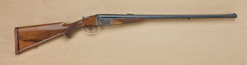Classic boxlock big-bore double-rifle by W.W. Greener, 66 Hay market ...