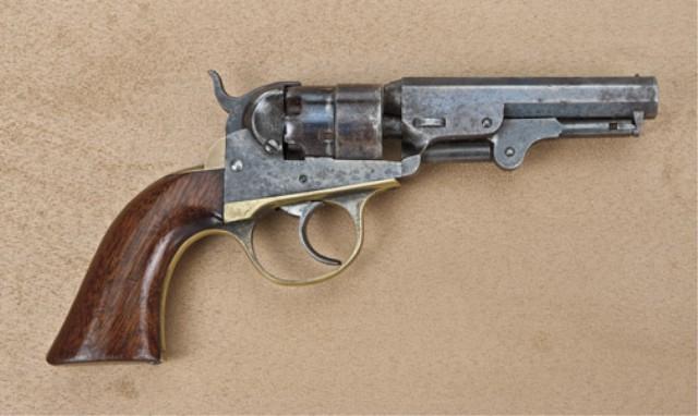 J. M. Cooper & Co. .31 caliber percussion pocket model, 4” barrel ...