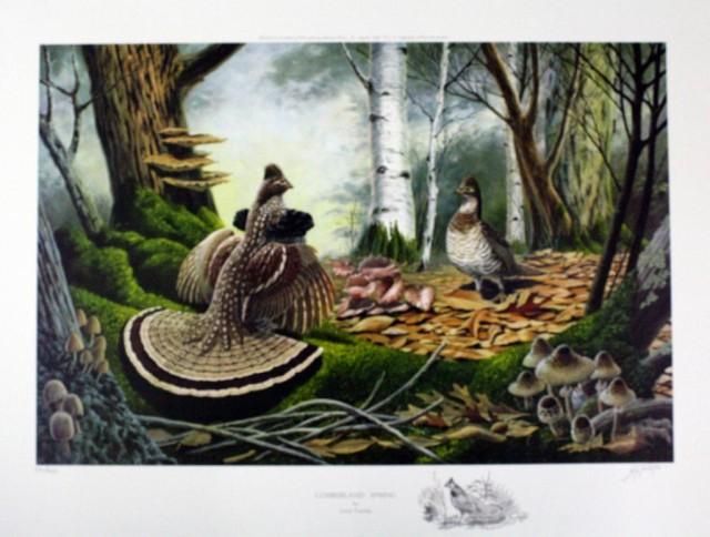 Lot Of 10 Prints All Numbered And Signed Called In Canada Geese By lot-of-10-prints-all-numbered-and-signed-called-in-canada-geese-by